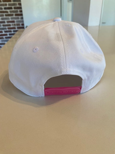 Hat - Original Lip Licking Logo - White | Tinte Cosmetics