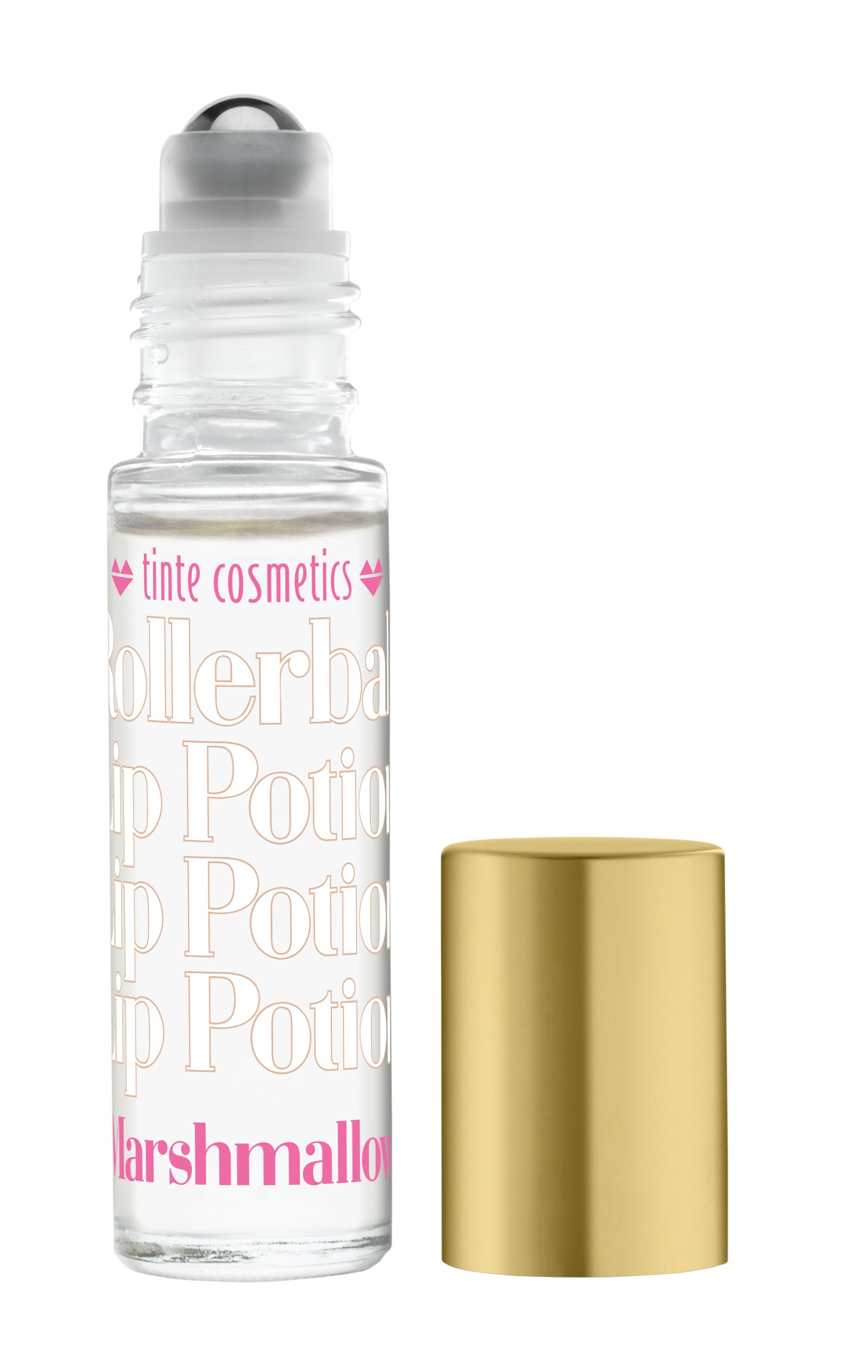 Organic Marshmallow Rollerball Gloss Lip Kissing Potion Tinte Cosmetics