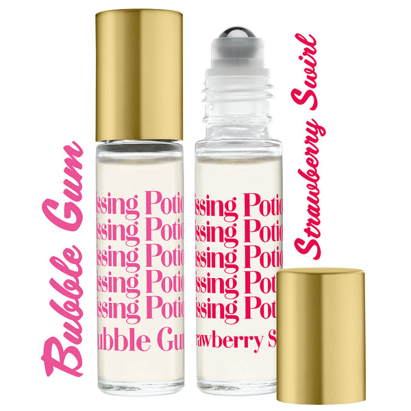 Candy Cane Kissing Potion Kit: Bubble Gum & Strawberry | Tinte Cosmetics